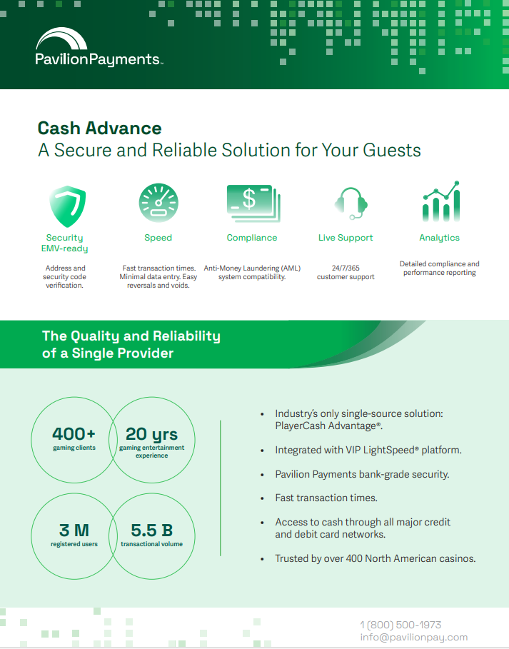 Pavilion Cash Advance